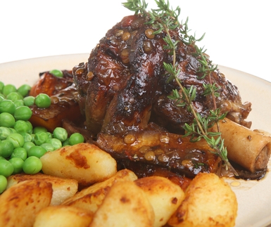 Pečena janjetina s mladim krumpirom