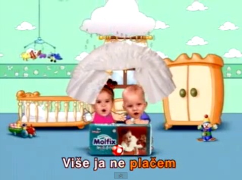 Bosanska reklama za pelene Molfix poharala YouTube